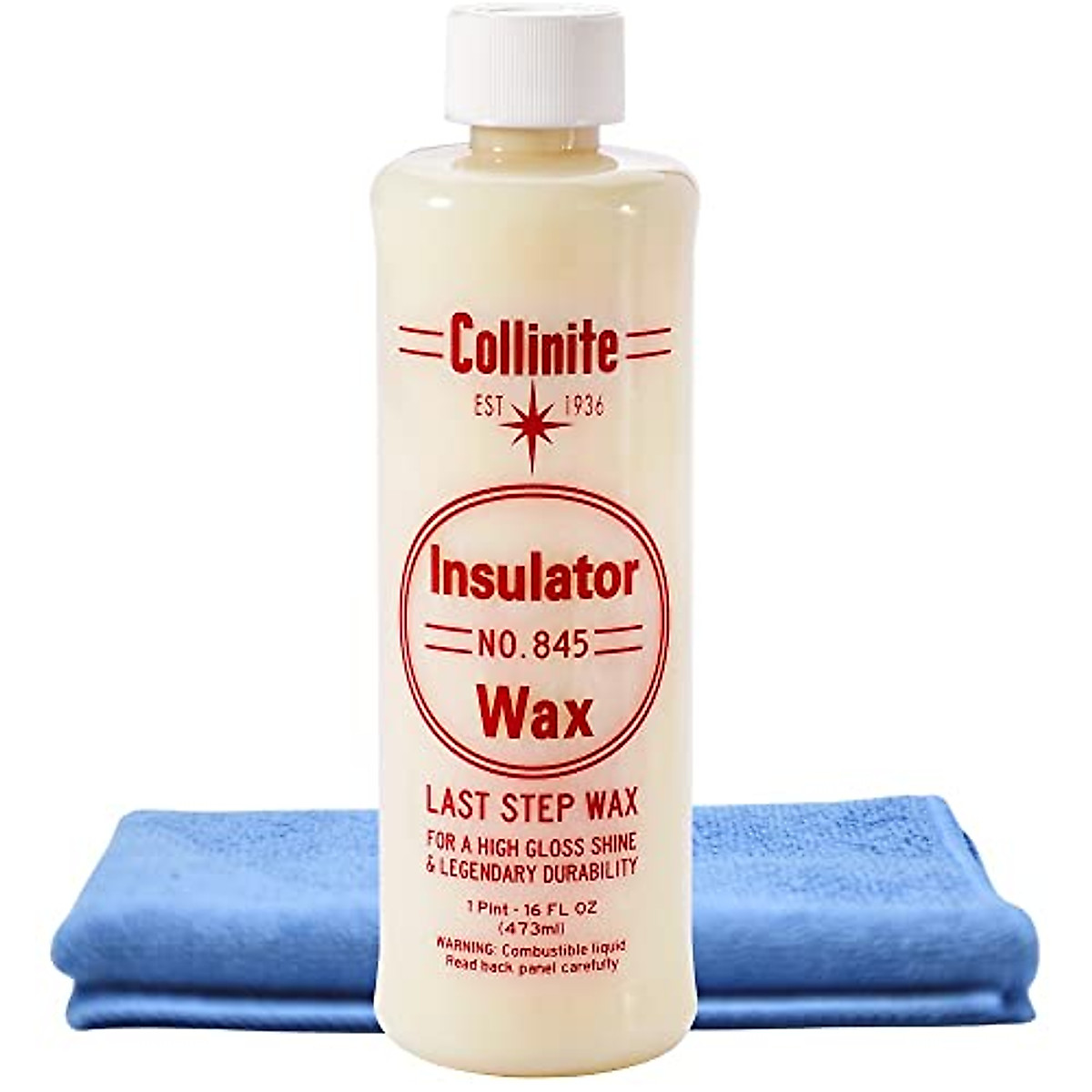 Collinite No. 845 Insulator Wax & Towel Combo