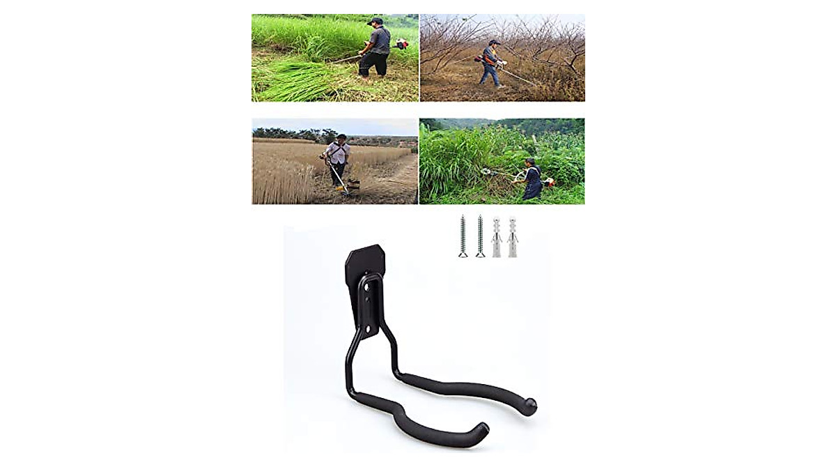 2Pcs String Trimmer Hangers | Weed Eater Wall Mount Garage