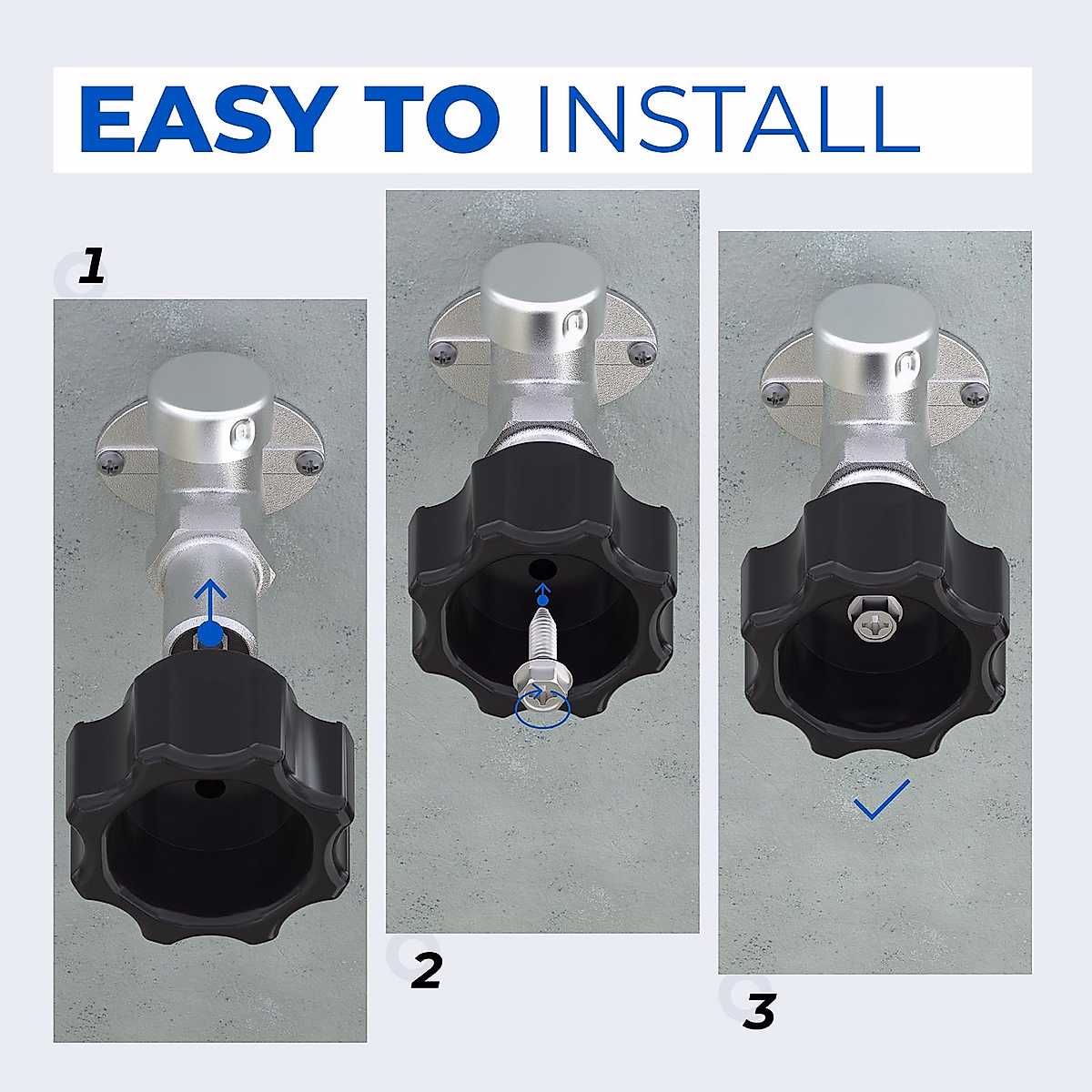 Xinafan 630-7965 Wall Hydrant Handle Kit Compatible with Prier Mansfield 500 400 300 Outdoor Faucet Handle Replacement Frost Proof Wheel Shaped Outside Water Faucet Handle Part Kit Accessories