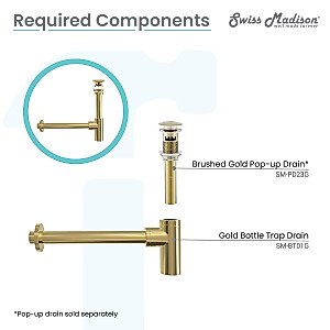 Swiss Madison Well Made Forever SM-BT01G, Gold