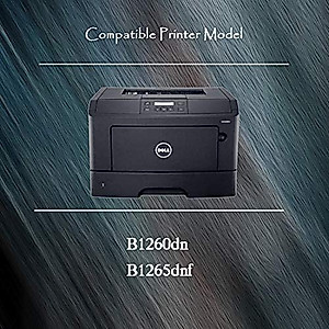 TG Imaging (1-Pack) Compatible Toner Cartridge Replacement for Dell B1260dn B1260 1260 Toner Work with 331-7328 B1260dn B1265 B1265dnf Printer