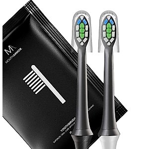 Mouth Armor Toothbrush Heads, Replacement Brush Heads 2 Pack