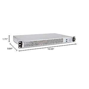 IN-WIN IW-RF100S-S265 1U Short Depth Mini-ITX Rackmount Server Chassis , 265W