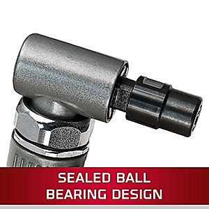 JET JAT-403, 1/4-Inch Pneumatic Right-Angle Die Grinder (505403), Black,yellow