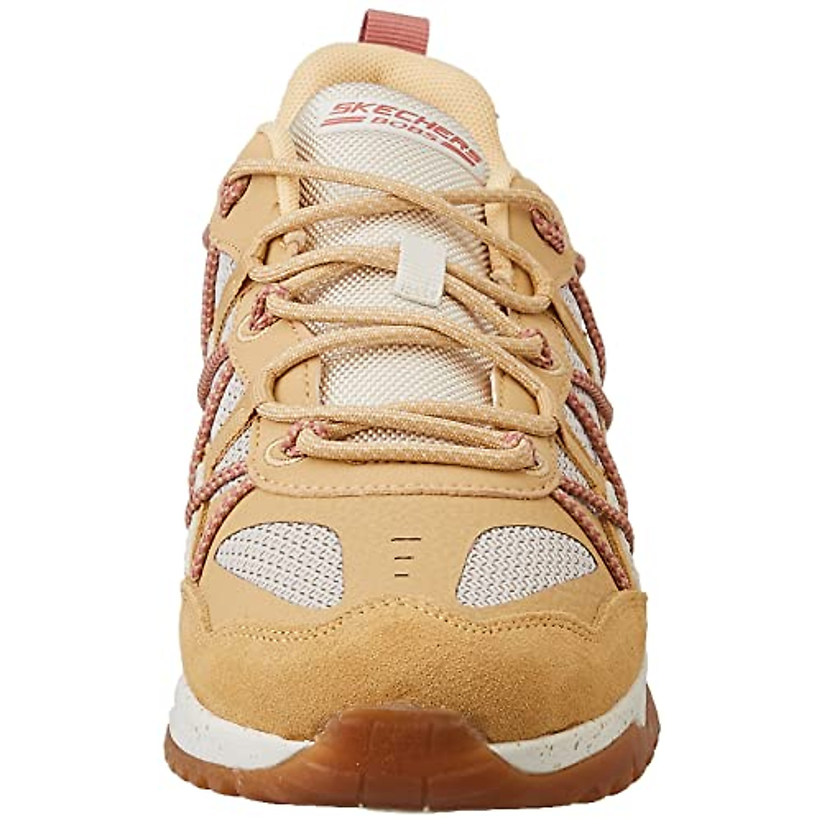 Skechers Bobs Squad 3 Zigzag Swagger Womens Shoes Size 8, Color: Wheat