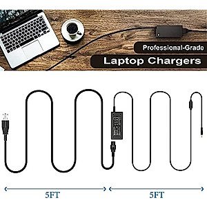 19V 3.42A 65W AC Charger Replacement for Acer Aspire 5 E15 V5 V7 V3 R3 R7 S3 E1 M5 Series E5-575 5250 5253 5336 5349 5532 5534 5552 5560 5733 5742 5750 6423 7560 Laptop Adapter Supply Cord
