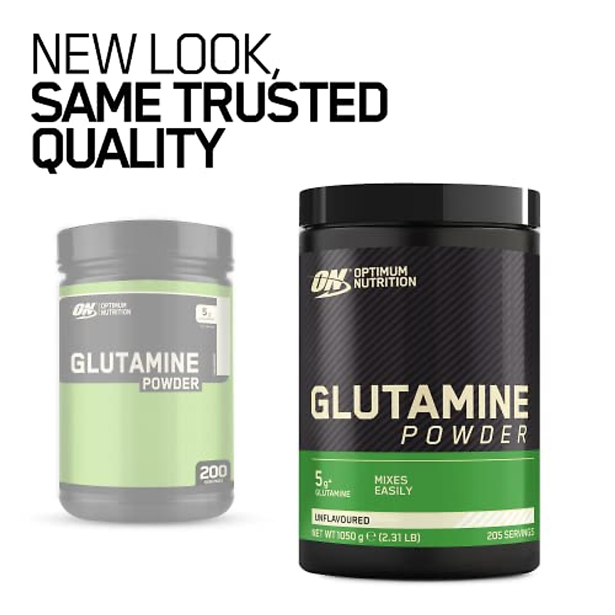 Optimum Nutrition Glutamine powder, unflavoured, 2.2 LB (1000 gram) 194 servings