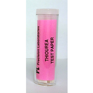 Eisco Labs Thiourea Paper Strips - Genetic Taste Testing (Vial of 100)