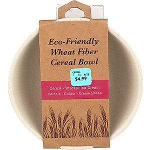 R IDEAS Eco Friendly Wheat Fiber Cereal Bowl, 1 EA