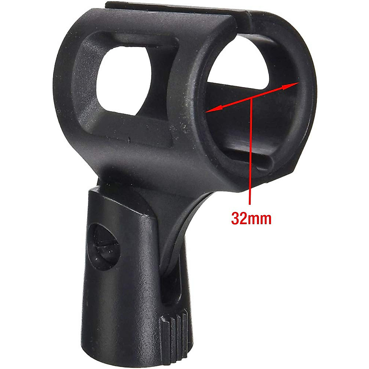 Performance Plus Indestructible Large Barrel/Wireless Microphone Holders-2 Pack (MH4W-2)