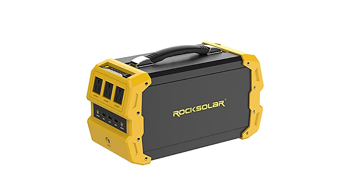 ROCKSOLAR RS650: Powerful 444Wh Solar Generator