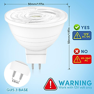 BEAMLUX Smart WiFi MR16 Color Changing led Bulbs, Dimmable with App Control, 40° Beam Angle AC/DC12V GU5.3 Base, Compatible with Alexa and Google Home Assistant, No Hub Required 2 Pack (Wi-Fi)