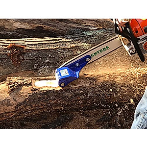 FORESTER Log Wizard Debarking Tool - Chainsaw De-Barker Multisaw Attachment Wood Planer Notching Bark Removal Logging Tools and Equipment Wood Planer Accessories Wood Shaver Model LogW-4000 Hard Case