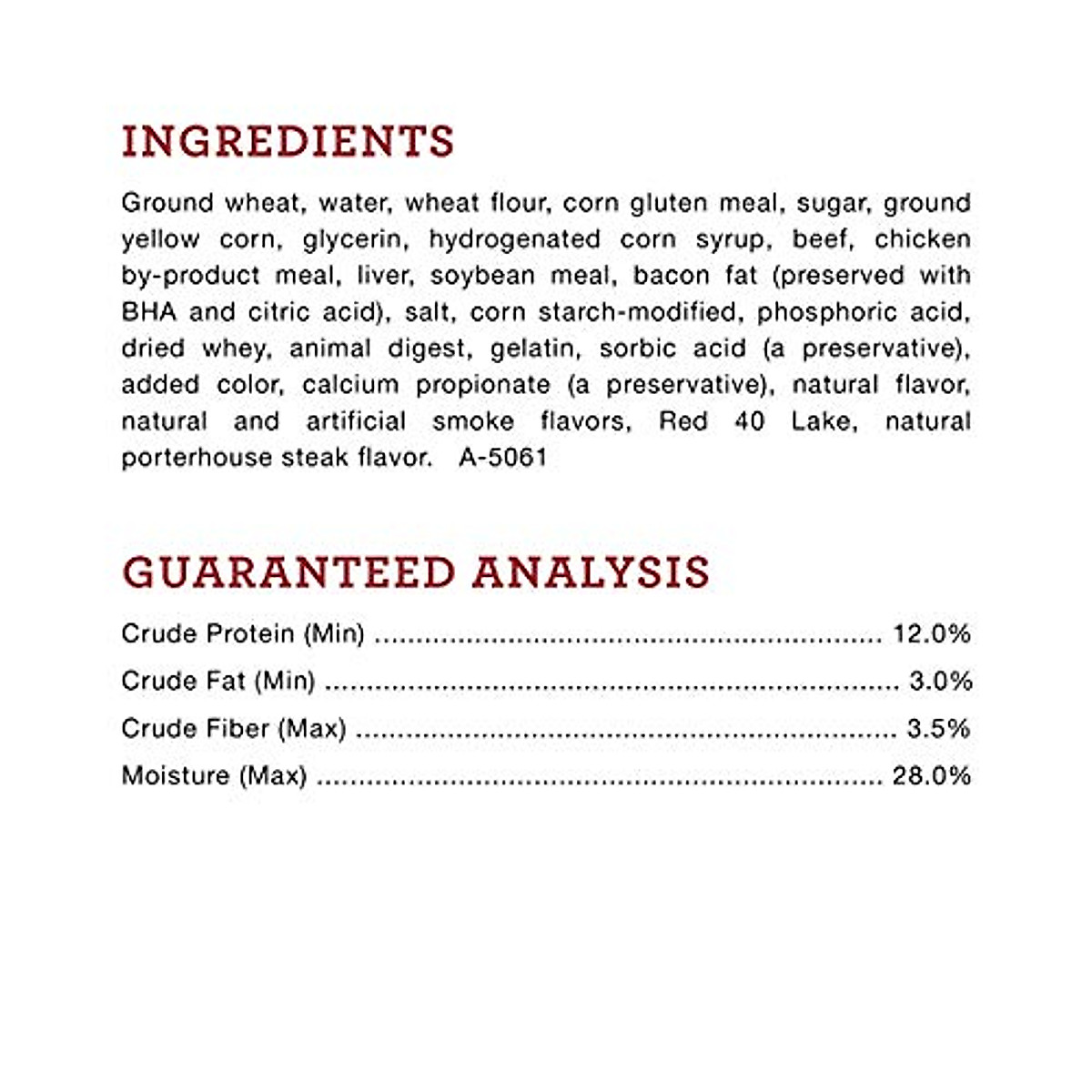 Purina ALPO Made in USA Facilities Dog Treats, TBonz Porterhouse Flavor - 45 oz. Pouch