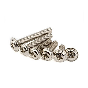 100Pcs M3 Screw M3X5/6/8/10/12/16/20Mm PC Case Hard Drive Precision Hex Screws For Computer Floppy DVD ROM Motherboard 8mm PM3