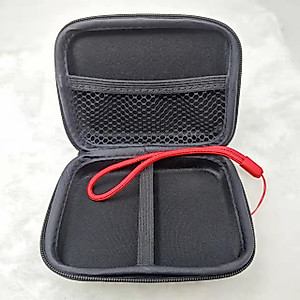 Grafken Hard Storage Case Cover Portable Travel Carrying Bag for Game Boy Advance SP GBA SP with Hand Wrist Strap