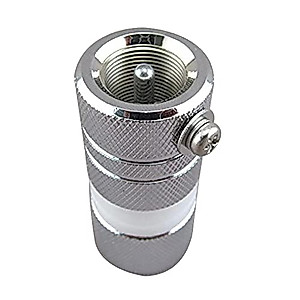 CB Antenna Connector Adapter 3/8 x 24 Threaded Antenna Mount to UHF PL-259 (SO239 Mount)