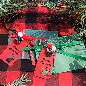 Winlyn 475 Set Christmas Jingle Bell Wreath Christmas Tree Ornaments Craft Kit Jingle Bell Metallic Chenille Stems Glitter Pom-Poms Ribbon Assortment for Kids Holiday Xmas Bracelets Necklaces Artwork