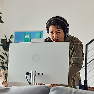HP 23.8 inch All-in-One Desktop PC, FHD Display, 13th Generation Intel Core i5-1335U, 8 GB RAM, 256 GB SSD, Intel UHD Graphics, Windows 11 Home, 24-cr0070 (2023)