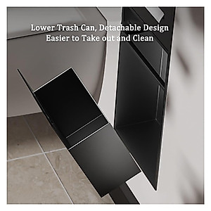 JINMLBO Stainless Steel Shower Nich Stainless Steel Bathroom Niche, Toilet Paper Storage Rack, Recessed Waterproof Shower Niche For Bathroom Storage/Shampoo/Toiletries(White,50x20x14cm)