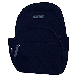 Vera Bradley Essential Compact Backpack (Navy), Small