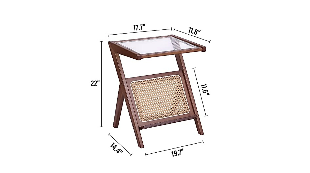 Tiita Rattan Side Table – Stylish & Functional Home Accent