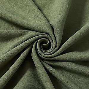 VClife Army Green Duvet Cover Queen Bedding Set Soft Washed Microfiber Forest Green Comforter Quilt Cover 3 Pieces Olive Green Duvet Cover with Zipper - 1 Queen Army Green Duvet Cover 2 Pillow Shams