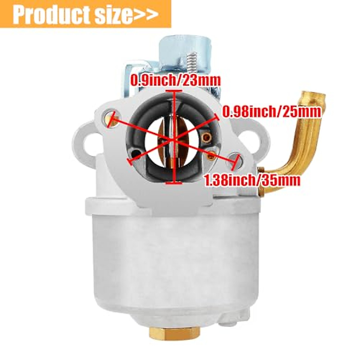 QAZAKY Carburetor Compatible with Toro 38624 38629 38629C 38637 38637C 38639 38639C Snowthrower Snow Thrower
