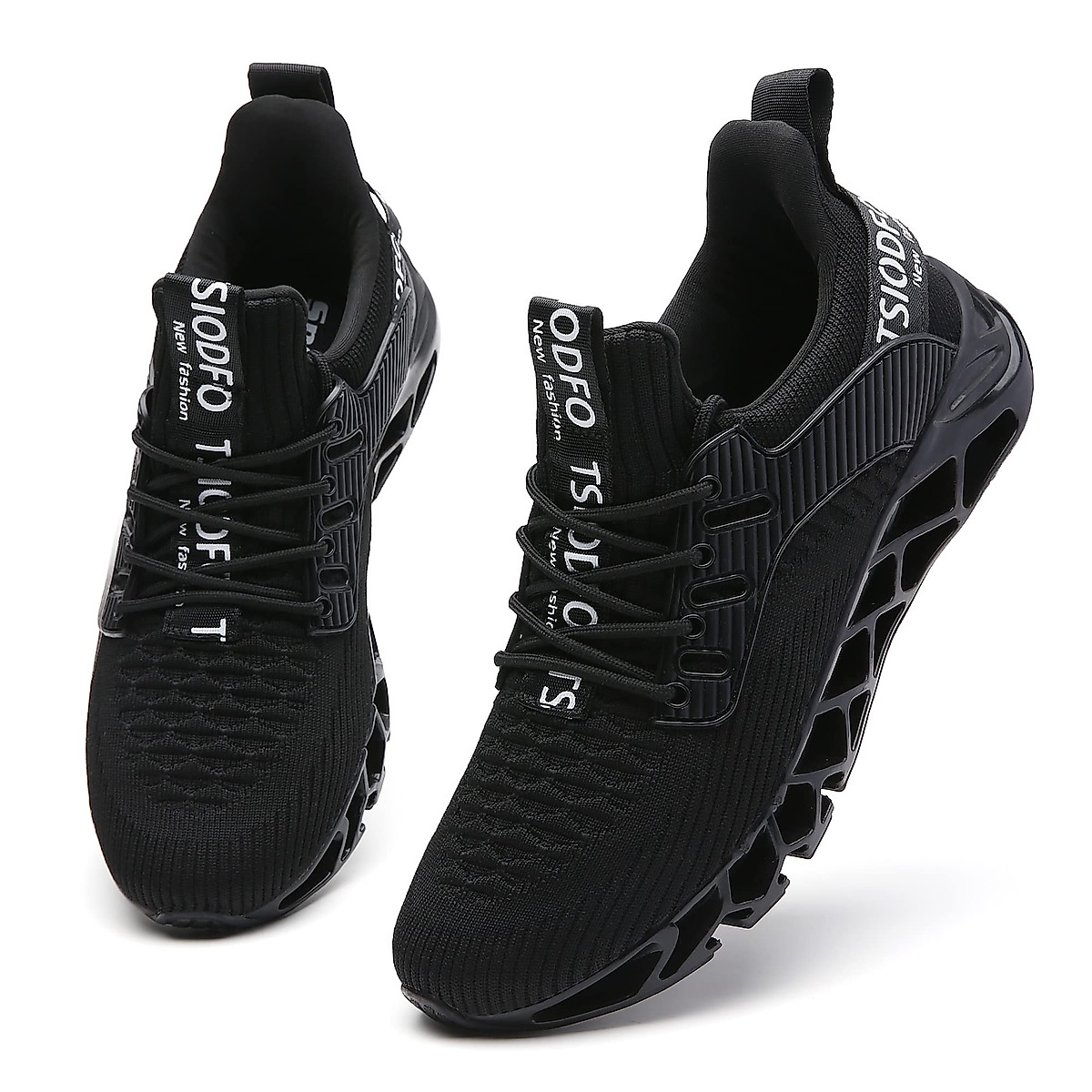 SKDOIUL Running Shoes for Women Sneakers Size 8.5 All Black Tennis Walking Athletic Shoes mesh Breathable Casual Sport Gym Workout Sneakers