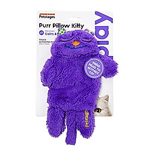 Petstages Purr Pillow Kitty Soothing Plush Cat Toy