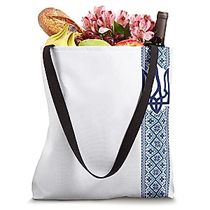 Ukrainian embroidery Ukraine emblem Tote Bag