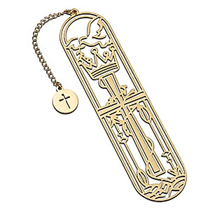 Christmas Gifts for Women Stocking Stuffers for Men Christian Bookmark Religious Bible Metal for Kids Boys and Girls Book Lovers Birthday Gifts for Female Male Friends Church Supplies Bookmark