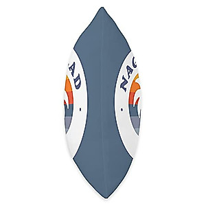 Nags Head NC Outer Banks Ocean Apparel Shop Nags Head Beach OBX North Carolina Ocean Wave NC Throw Pillow, 18x18, Multicolor