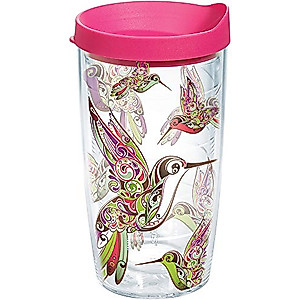 Tervis HUMMINGBIRDS Insulated Tumbler 16oz Clear Inner