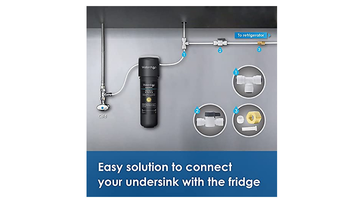 Waterdrop Water Line Connection Kit for RO Systems