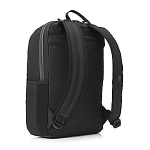 HP Commuter Laptop Backpack | with 15.6” Laptop/Tablet Compartment | Water-Resistant, Carry-on | Water Bottle Pocket, Reflective Accents, (5EE91AA), Black, Model: 5EE91AA#ABL