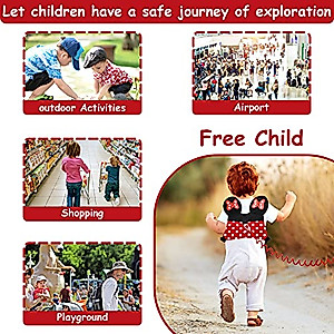 SHELLBOBO Child Backpack Leash for Toddlers & Kids Walking - 3in1 Wrist Link for Baby Girls