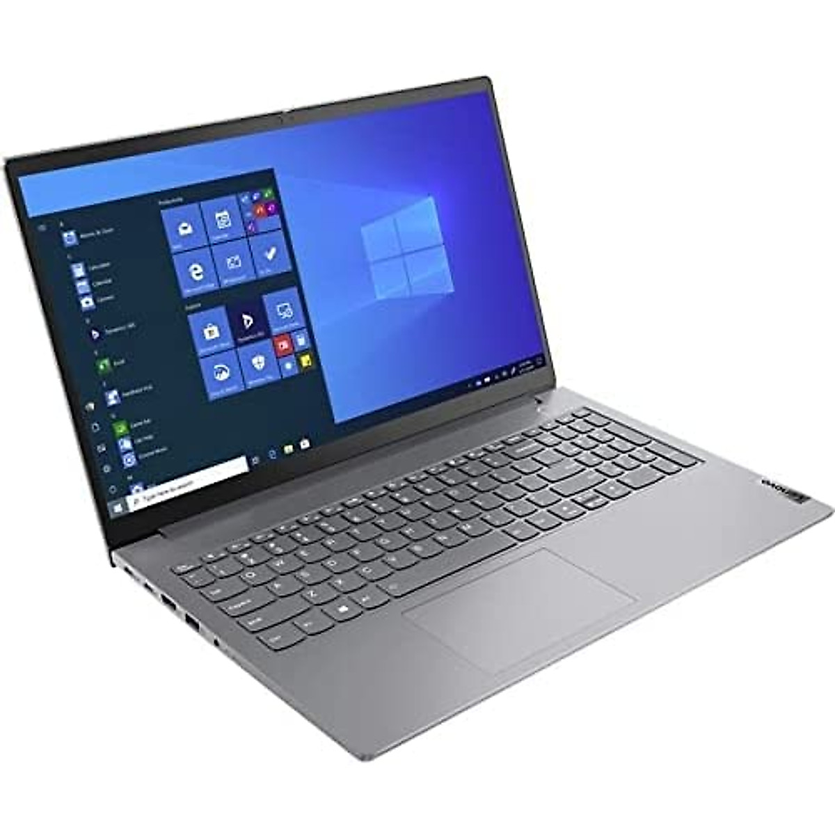 Lenovo New ThinkBook 15 G3 15.6" Full HD Notebook Laptop , AMD Octa-Core (8 Core) Ryzen 7 5700U (Beat i7-1260P), 16GB DDR4 RAM, 512GB PCIE SSD, Fingerprint, HDMI Cable, Windows 10 Pro, Mineral Gray