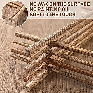 10 Pairs Wooden Chopsticks Chopsticks Dishwasher Safe Reusable Chopsticks for Adults Chinese Japanese Korean Reusable Wood Chopsticks Non Slip for Kitchen Noodles Cooking Eating Wood Grey (9.8 Inch)