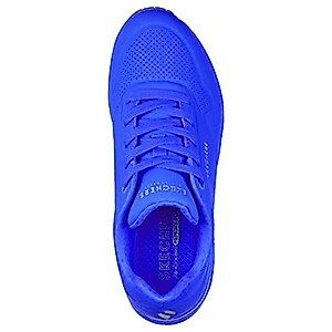 Skechers Women's Uno-Night Shades Sneaker, Blue, 9