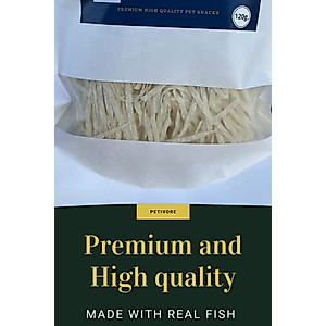 PETIVORE Premium Large Pack Fish Stick for Sugar Glider - Made with Real Fish - Hamster, Squirrel, Chinchillas, Marmoset, Small Exotic Animal Pet Treats, Snacks and Food (120g)