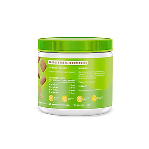 PointPet Vegan Skin Support for Dogs, 90 Count - Immune & Allergy Supplement with Omega 3, Biotin & Vitamin E - Itchy Skin Relief, Peanut Butter Flavor