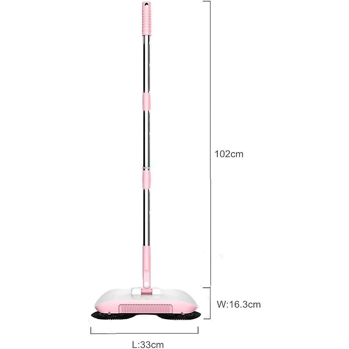 Robot Vacuum，Robot Vacuum Cleaner Wet and Dry Vacuum Broom Robot - Magic Handle Household Electric Floor Mop for Home and Kitchen Cleaning