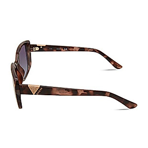 GUESS Women's Rectangular Sunglasses, Pink, 53mm