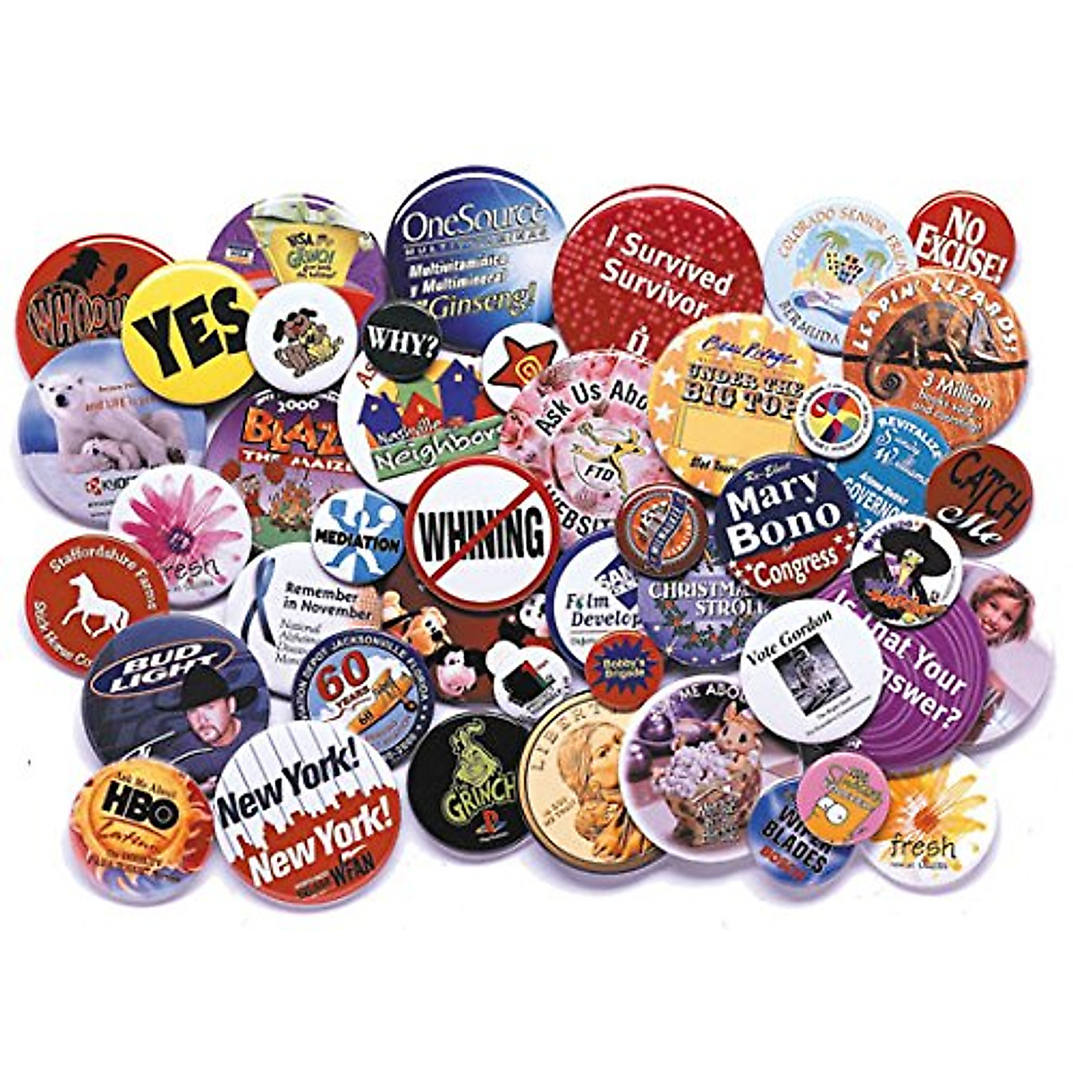 1-1/4" 32mm Button Maker Machine Badge Press+1000 Button Supplies+1pc 32mm Circle Cutter