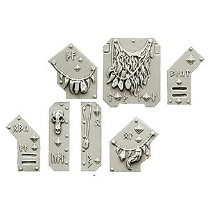 Spellcrow Wolves Knights Ornaments for Light Vehicles