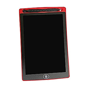 MAGICLULU LCD Drawing Tablet for Kids Drawing Tablet for Writing Tablets for LCD Writing Board LCD Drawing Tablet Digital Notebook Drawing Board Small Blackboard Liquid Crystal Red