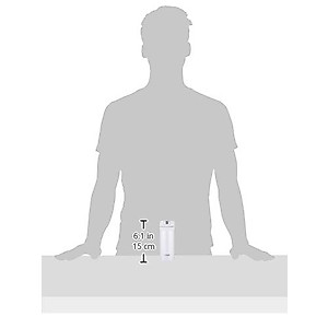 Tiger Thermos Bottle MMX-A022HS TIGER Mug Bottle, 6.8 fl oz (200 ml), Sahara One-Touch Lightweight, Sky Gray