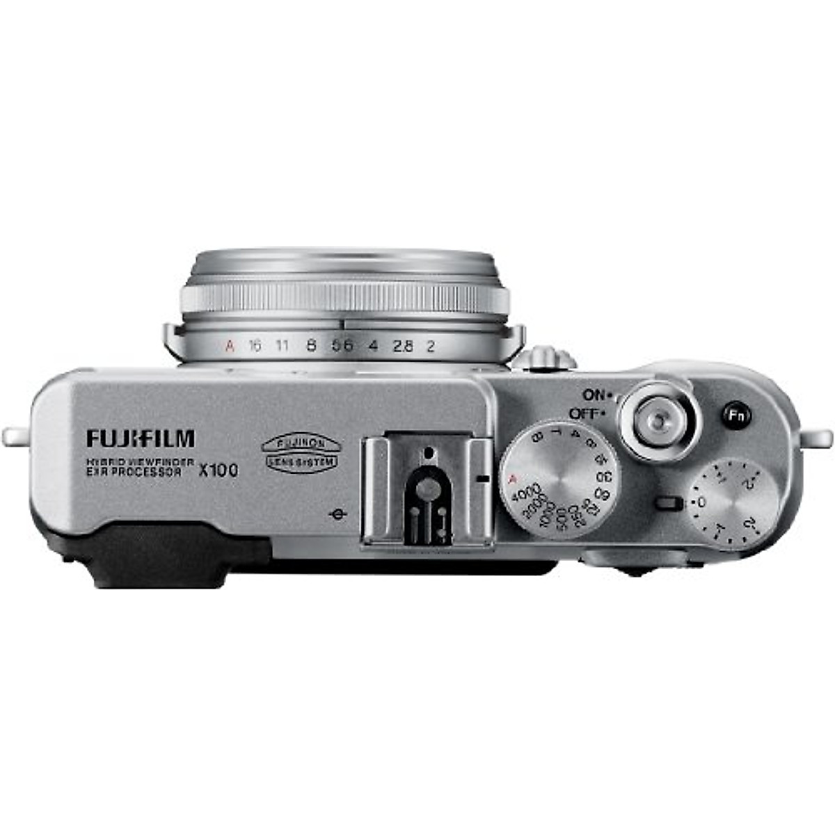 FUJIFILM FinePix X100 APS-C CMOS EXR Digital Camera with 23mm Fujinon Lens and 2.8-Inch LCD - International Version (No Warranty)