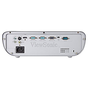 ViewSonic PJD5553LWS 3200 Lumens WXGA HDMI Short Throw Projector, One Size, White